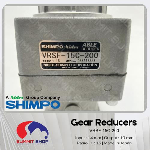 Jual Shimpo-Nidec Gearbox Motor Reducer VRSF-15C-200 - Kota Cimahi ...