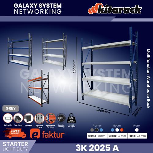 Jual Rak MultiFungsi Rak Besi 300K Rak Gudang Serba Guna 2,5m Stater ...