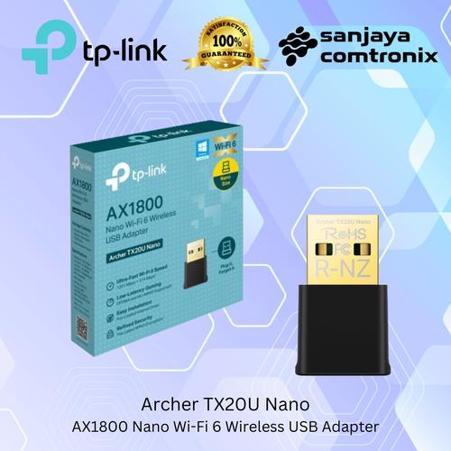 Jual TP-LINK Archer TX20U Nano AX1800 Nano Wi-Fi 6 Wireless USB Adapter ...