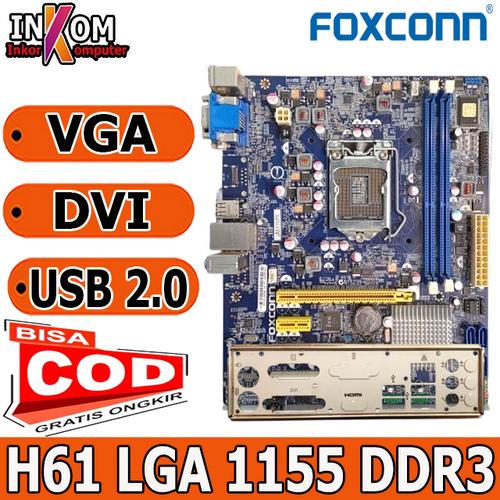 Promo Motherboard Intel Gigabyte LGA 1155 H61 Onboard - GA-H61M-S2PV ...