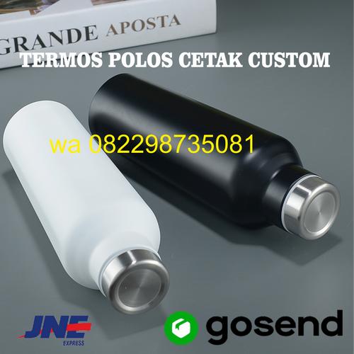 Jual Termos Stainless Steel Kekinian Vacuum Flask 4 Sisi Datar Canteen ...