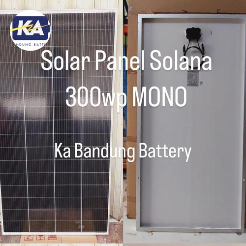 Jual Solar panel surya cell module solana 300wp 300 wp mono 24v 24 v ...