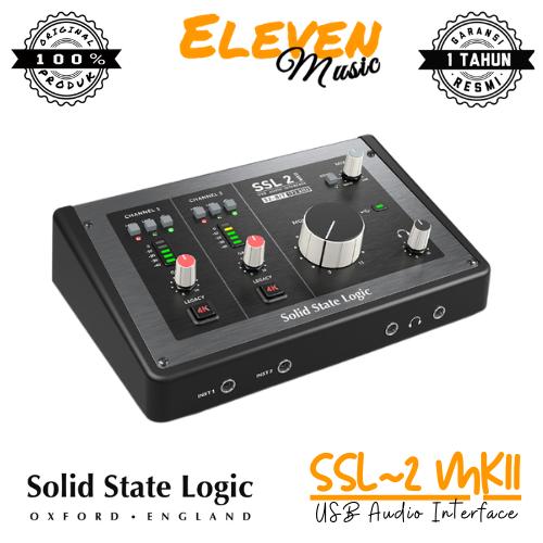 Jual Solid State Logic SSL 2 MKII 2 x 2 USB-C Audio Interface SSL2 MK2 ...