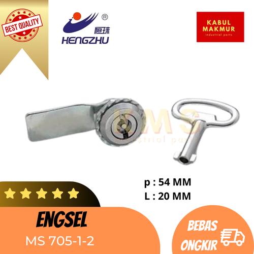 Jual Kunci Lemari Besi / Panel Listrik / Loker Bulat Double Bit MS705-1 ...