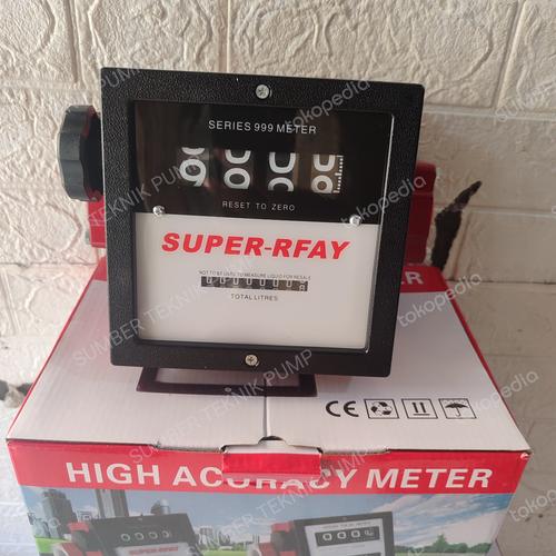 Jual Flow meter analog SUPER_RFAY alat ukur bbm dan air 2inch - Jakarta ...
