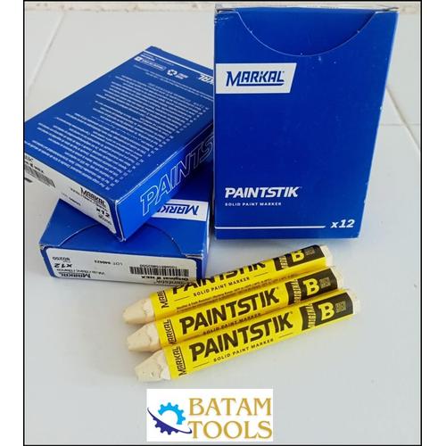 Jual Paintstik Markal B White 80250 Original White Paint Stick Solid ...