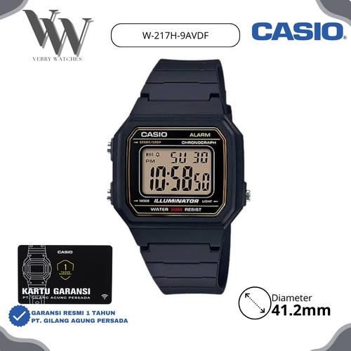 Promo Jam Tangan Casio General W-217H-9AVDF original & Garansi Resmi ...