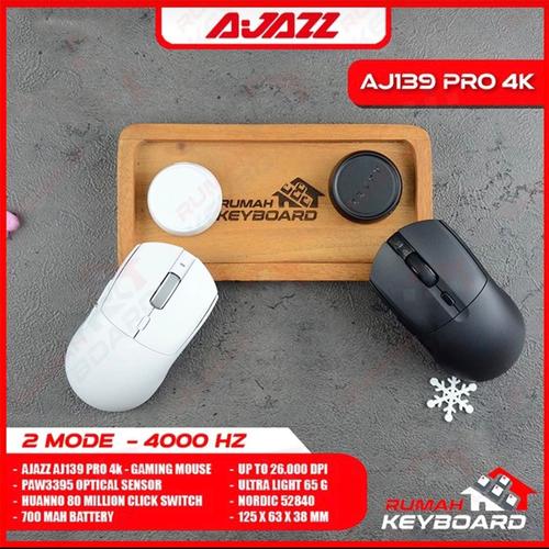 Promo AJAZZ - AJ139 PRO 4K - GAMING MOUSE - DUAL MODE - PAW3395 ...