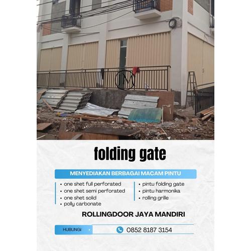 Jual Pintu Sliding Folding Gate Baja 0,5mm - Kab. Tangerang ...