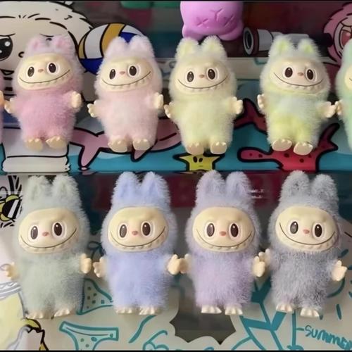 Jual Pop Bean Labubu Macaron Mini Import/Miniatur Labubu Kecil Ukuran ...