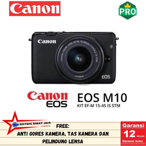 Jual CANON EOS M10 KIT 15-45MM IS STM - KAMERA CANON EOS MIRRORLES ...