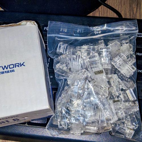 Jual CONNECTOR RJ45 CAT 6 NYK ISI 50PCS - Kab. Banjar - MASTER CCTV DAN ...