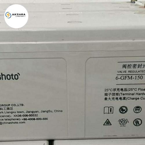 Jual Battery Shoto 150Ah 12V 6GFM-150 support PLTS UPS - Kab. Bekasi - Aksara Global Teknik ...