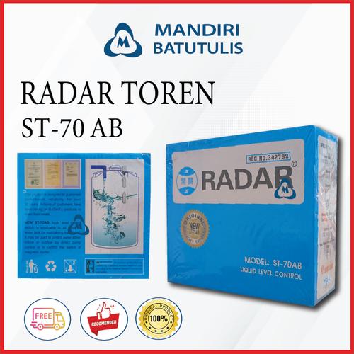Jual Pelampung Radar Biru ST-70 AB / Radar Toren Pelampung Otomatis / Toren Air Tangki Air Level ...