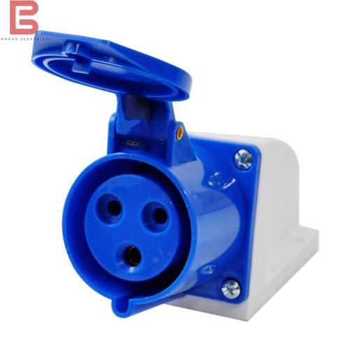 Jual Industrial Socket / Stop Kontak Genset 3 Pin 32A CEE 123 TAB ...