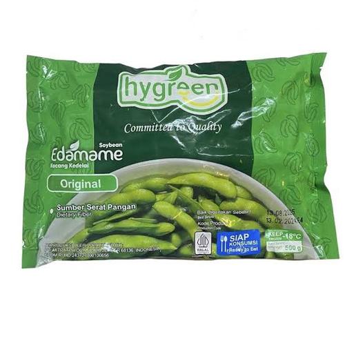 Jual Hygreen Soybean Edamame Frozen Original 500gr | Hy Green Kacang ...