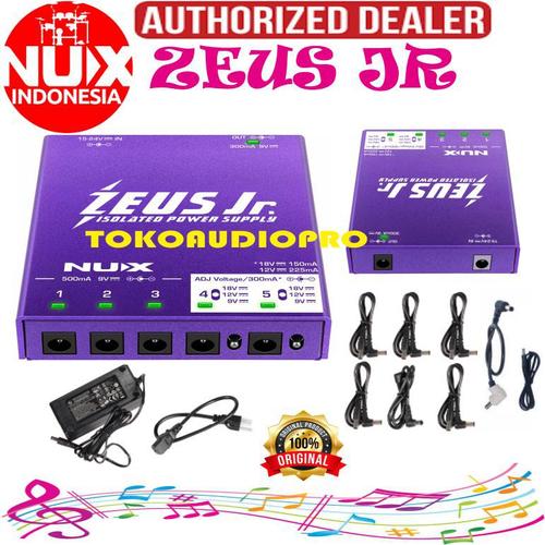 Jual NUX Zeus Jr. Guitar Pedal Power Supply Nux Zeus JR Nux NIP Z6 ...