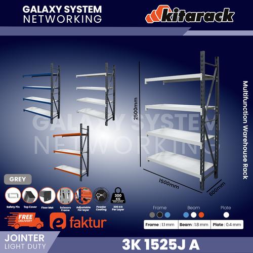 Jual Rak MultiFungsi Rak Besi 300K Rak Gudang Serba Guna 2.5m Jointer ...