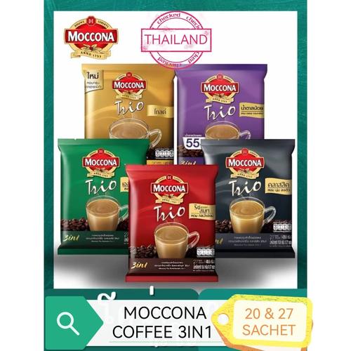 Jual Moccona Coffee 3in1 Thailand - Less sugar 55% - Kota Depok - One One Forever | Tokopedia