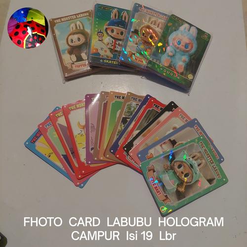 Jual FHOTO CARD LABUBU HOLOGRAM CAMPUR ISI 19 Lbr - Kota Depok - nina ...