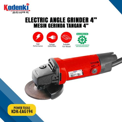 Jual Kodenki Mesin Gerinda Tangan 4" Alat Gurinda Tangan Listrik 4 Inch ...