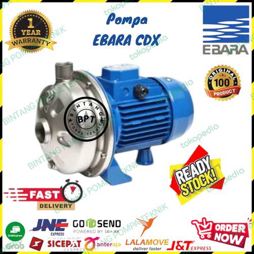 Jual Pompa Booster EBARA CDX 70/05 380V Pompa EBARA Stainless Stel - Jakarta Barat - BINTANG ...
