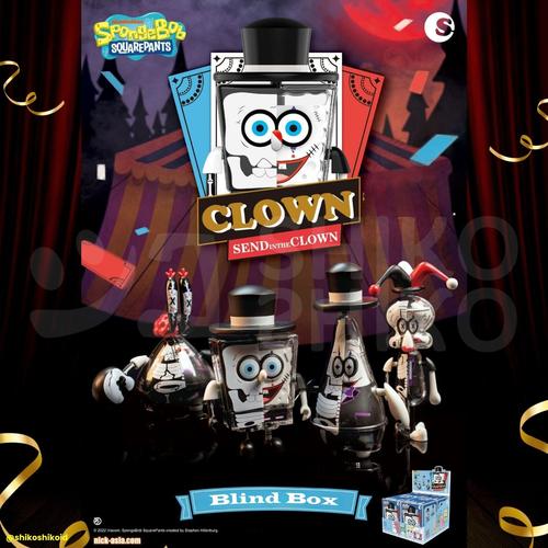 Promo BSBgcl Blind Box Sponge Bob Gothic Clown Badut Gotik Tengkorak ...