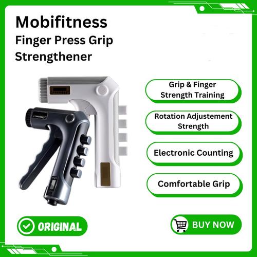 Jual Mobifitness Finger Press Grip Strengthener Multi Grip Forearm Strength Device - non counter ...