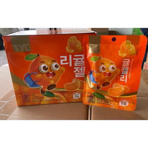 Jual (HALAL)TYL Candy jelly buah 20gr/permen jelly rasa buah/jelly ...