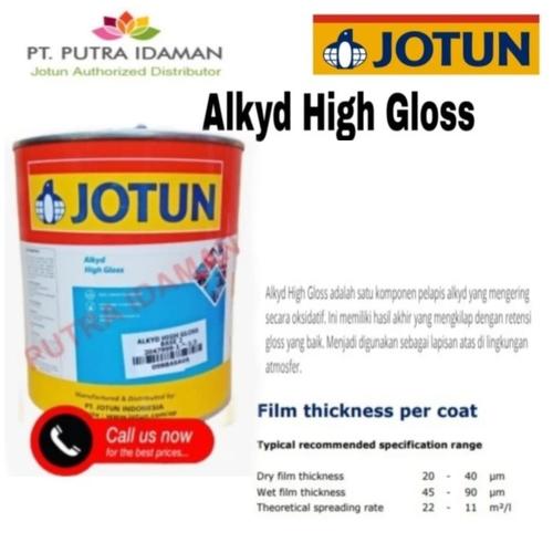 Jual JOTUN CAT ALKYD / ALKYD HIGH GLOSS / CUSTOM WARNA - RAL 1003, 5 ...