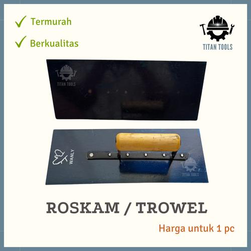 Jual Roskam Plat Baja / Plastering Trowel / Alat Acian Tembok / Raskam ...