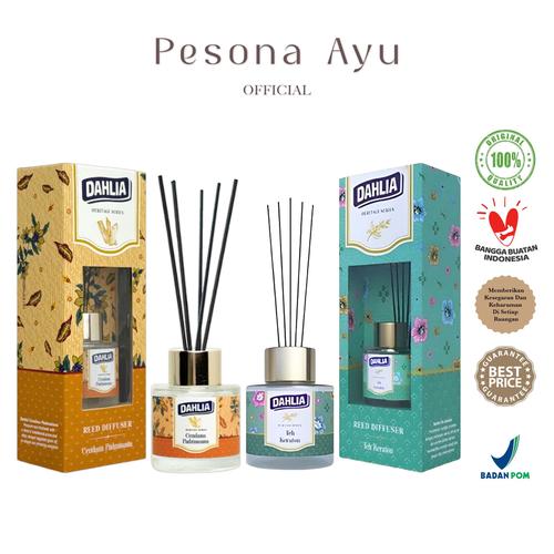 Jual DAHLIA Reed Diffuser Heritage Series Teh Keraton Set | Refill ...