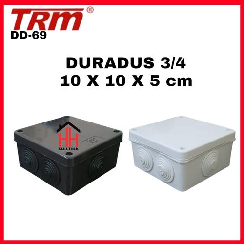 Jual DURADUS / DORADUS KOTAK JUNCTION BOX 3/4 HITAM DAN PUTIH - Hitam ...