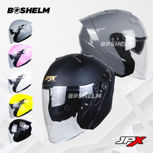 Promo Helm JPX Nova X Solid HITAM DOFF Helm Half Face SNI - V2 HITAM DOFF, XL - Kota Bekasi ...