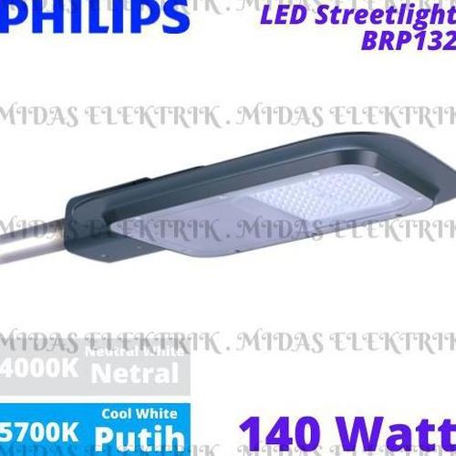 Jual Philips Smartbright Lampu Pju Led Street Light Road Brp132 140 ...