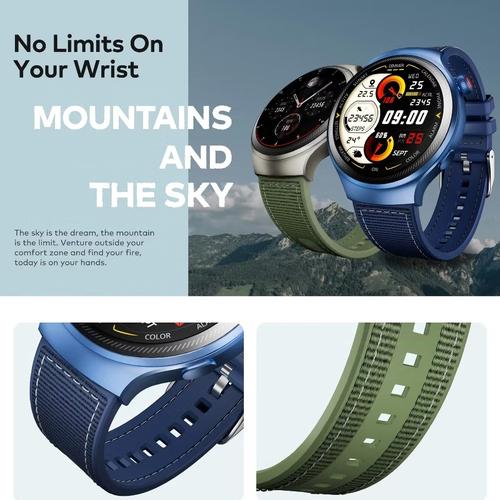 Jual itel smartwatch isw O43 AMOLED display ip68 resmi - Hijau ...