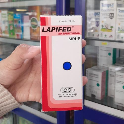 Jual LAPIFED EKSPEKTORAN 60ML / OBAT BATUK DAN PILEK - Kota Depok ...
