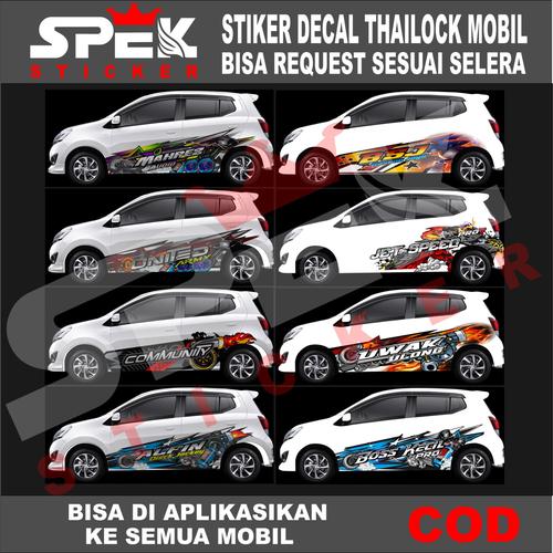 Jual STIKER DECAL MOBIL AYLA BISA REQUEST SESUAI SELERA - HOLOGRAM ...