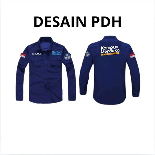Jual Seragam Kemeja PDH Kampus Mengajar - Kampus Merdeka Indonesia Jaya ...