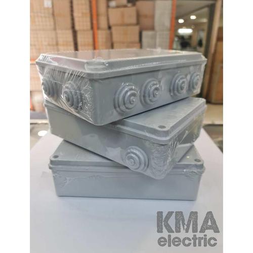 Jual junction box / duradus MG 220x150x70 polos, 2 lubang, 12 lubang ...