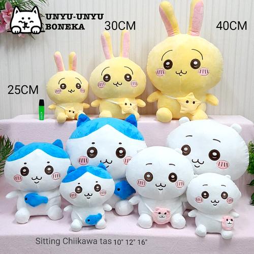 Jual boneka Sitting Chiikawa miniso chiikawa Chiikawa Usagi Hachiware ...
