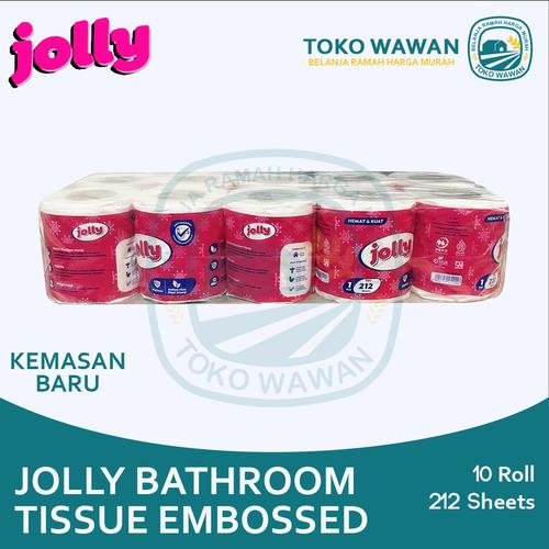 Promo Tissue Jolly Bathroom Tisu Toilet 200 Lembar 1 Pack isi 10 Roll ...