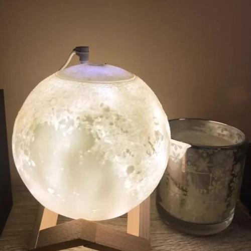 Jual New Humidifier Diffuser Aromaterapi Lampu Tidur Moon Light Night ...