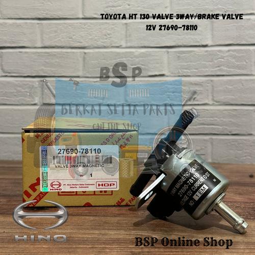 Jual 3 WAY MAGNETIC VALVE HINO DYNA HT130 HT125 12V 27690-78110 ...