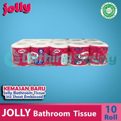 Promo Tissue Jolly Bathroom Tisu Toilet 200 Sheet 1 Pack isi 10 Roll ...