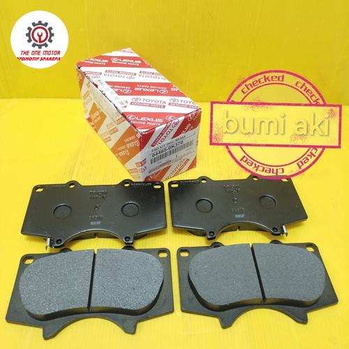 Jual KAMPAS REM DEPAN ATAU DISPAD BRAKE PAD FRONT TOYOTA FORTUNER VRZ ...