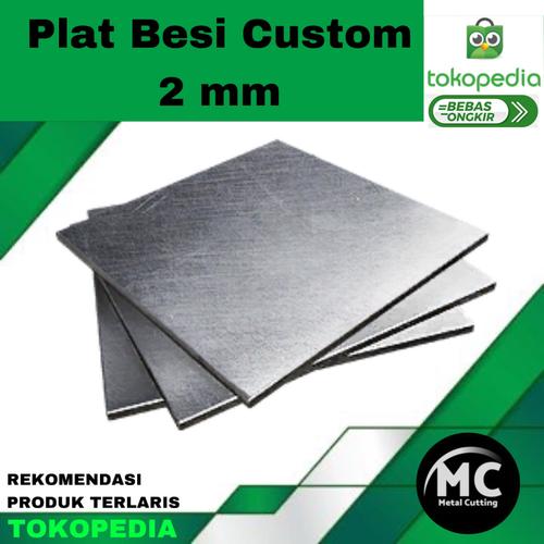 Jual Plat Besi Custom Cutting - 2 mm - Kota Medan - Metal cut | Tokopedia