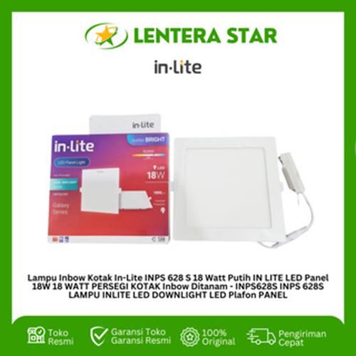 Jual Lampu Inbow Kotak In-Lite INPS 628 S 18 Watt Putih Inbow Ditanam ...