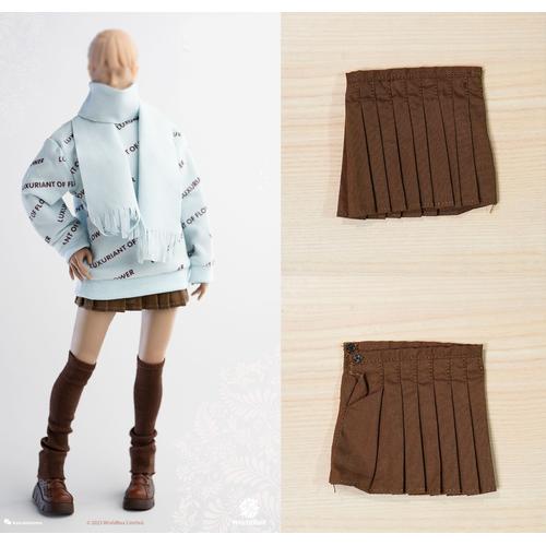 Jual Part 1:6 - Worldbox Short Skirt Brown for 1:6 scale figure ...
