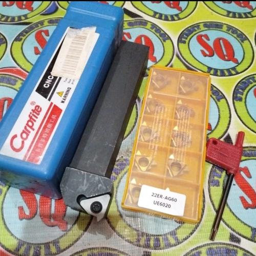 Jual Holder Bubut Drat 25X25 Stang pahat Ulir luar Untuk insert Drat ...